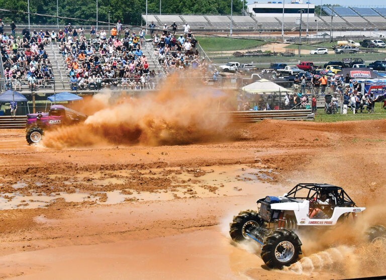 Mega trucks thrill scores of mud bog show fans in Jamaica • SSentinel.com